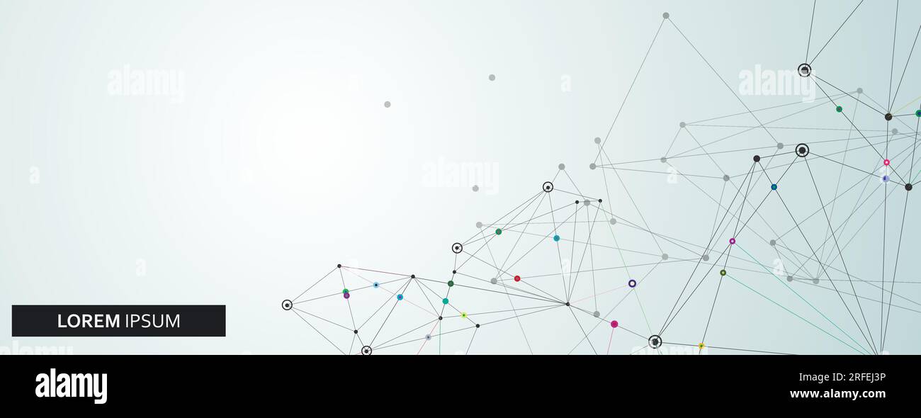 Network, dot, line background. Wireless connection futuristic concept ...