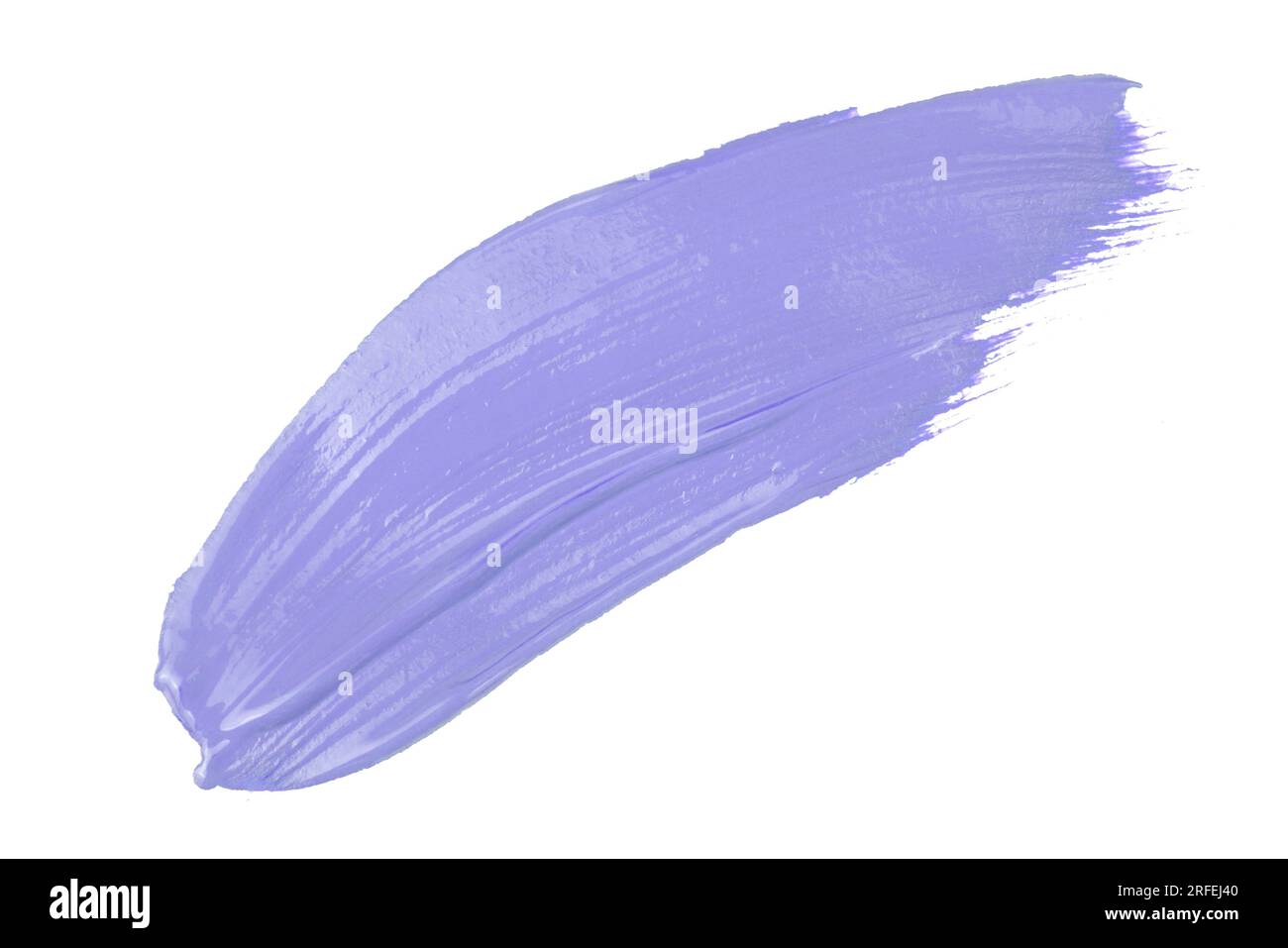 smear paint or cream isolated on white background Stock Photo - Alamy