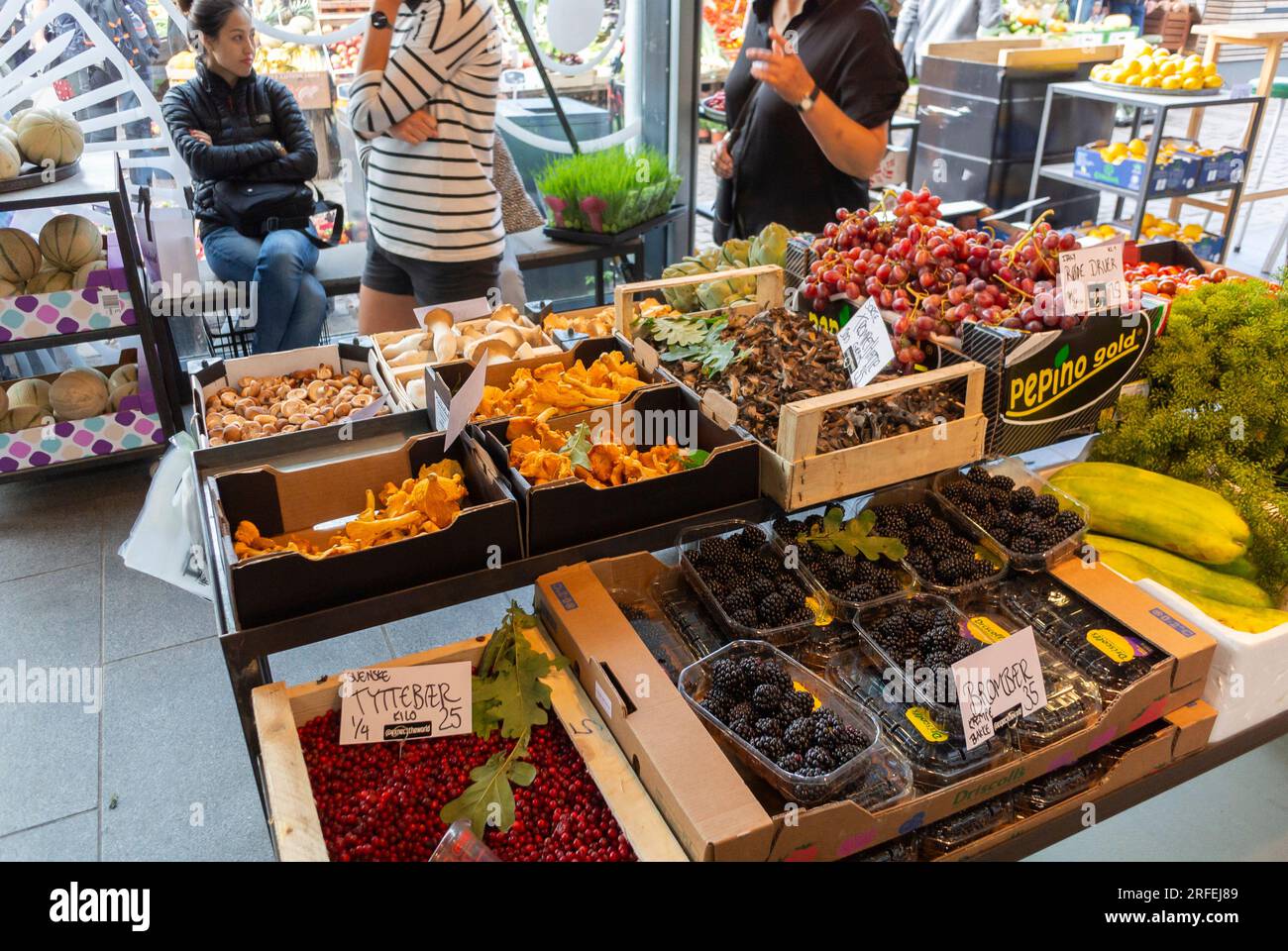 Danish food hall hi-res stock photography and images - Alamy