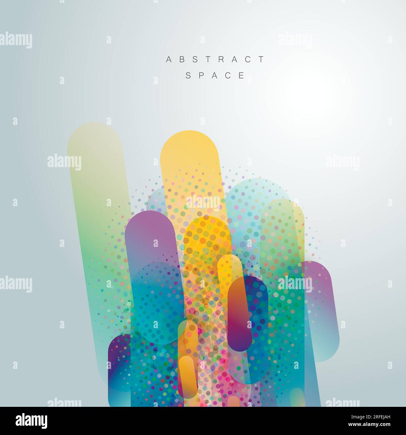 Abstract minimalistic vector poster. Simple design template of ...