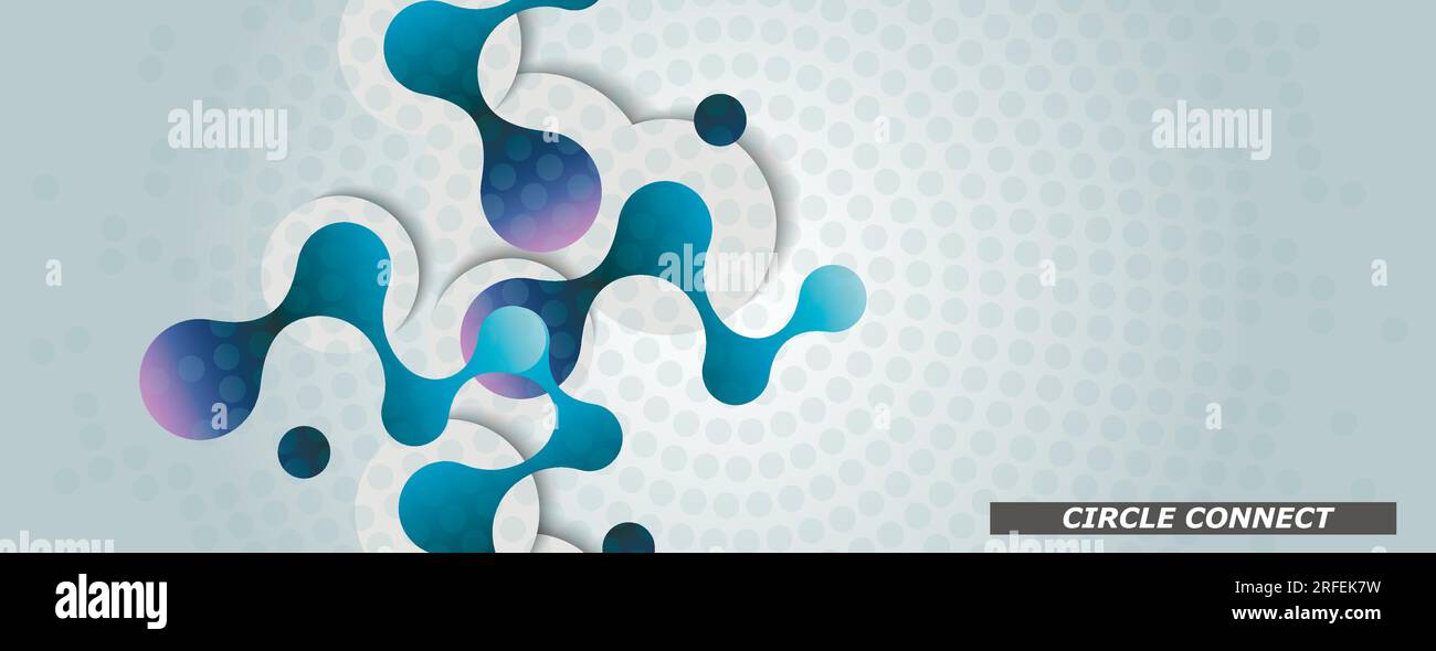 Beautiful Structure Of Dna Molecule Line Art Pattern With Connect Dot Line Connect For Concept