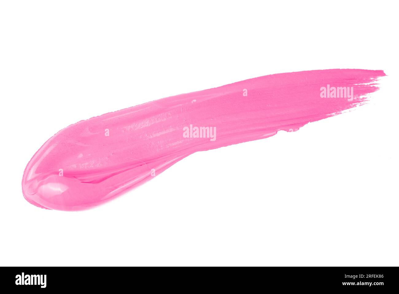 Smear lipstick on white background. Beauty and cosmetics background ...