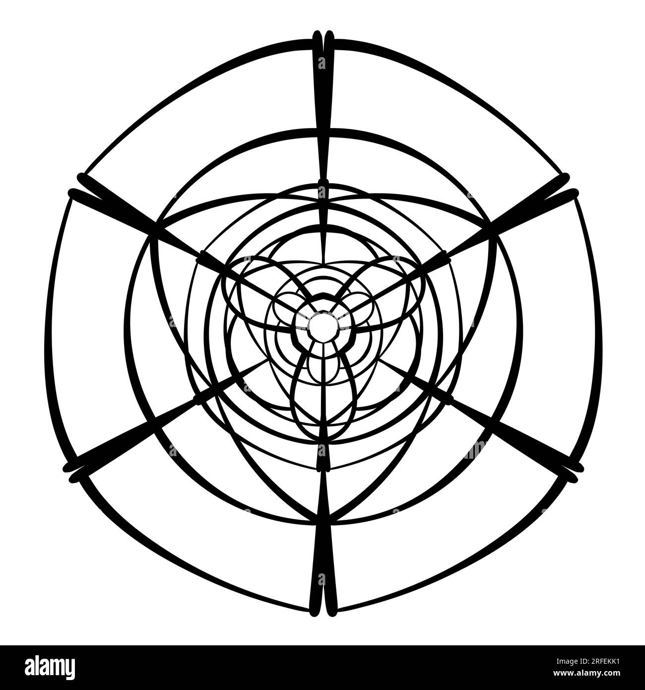 Vector ornament. Abstract doodle element Stock Vector Image & Art - Alamy