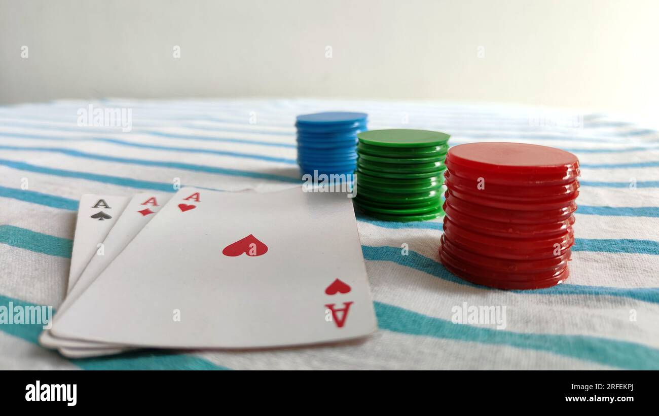 Heart, dimond and space aces togather makes it a perfect game for 3 ...