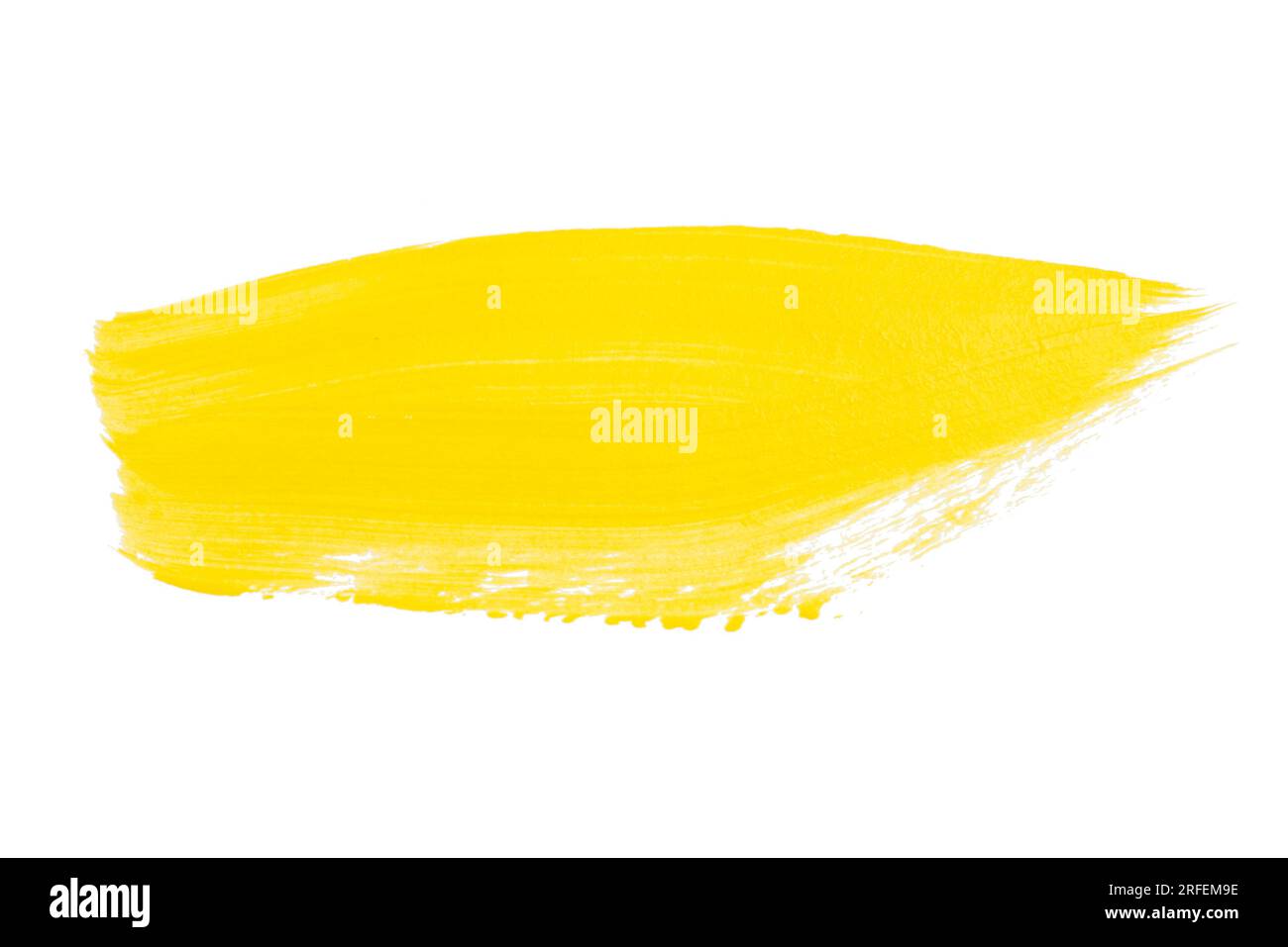 Art yellow abstract background brush paint texture design acrylic ...