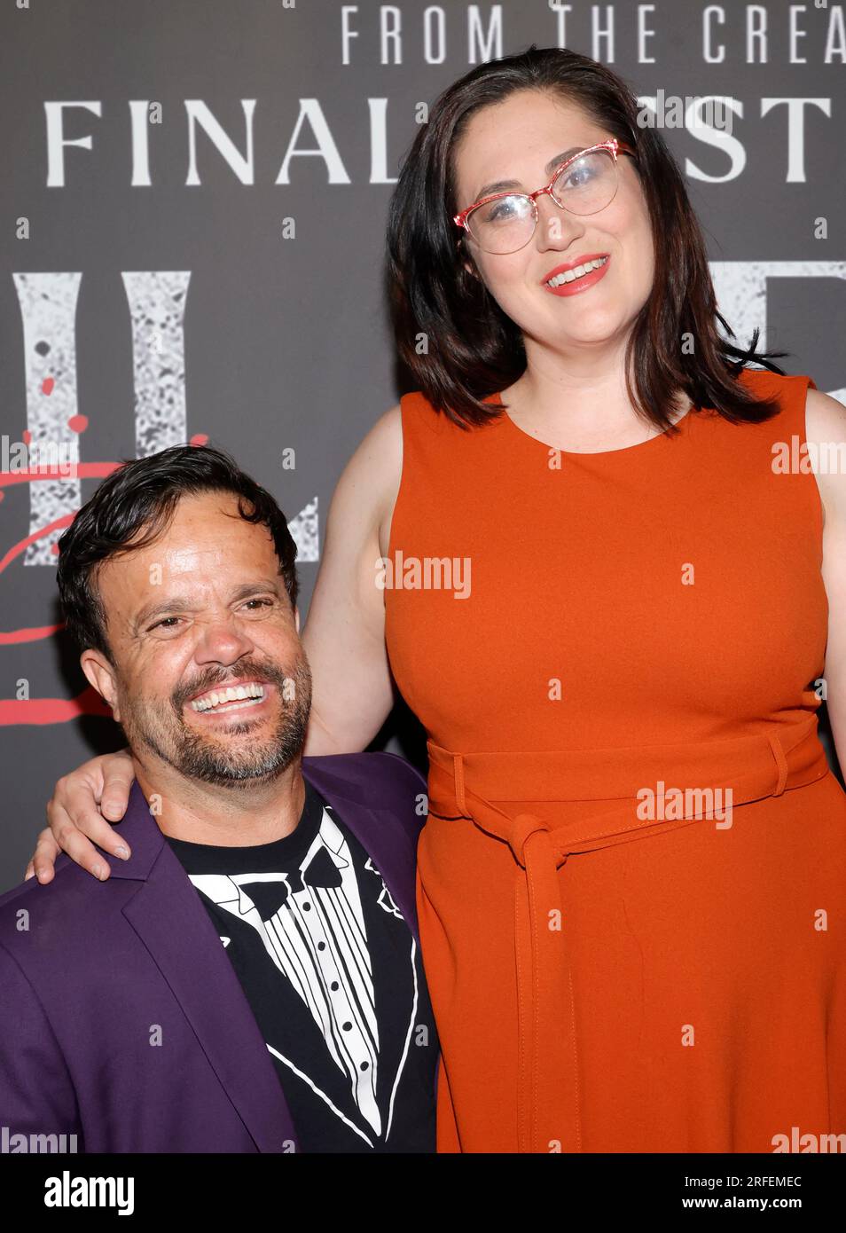 Hollywood, California, USA. 2nd Aug, 2023. Pancho Moler, Emily Moler ...
