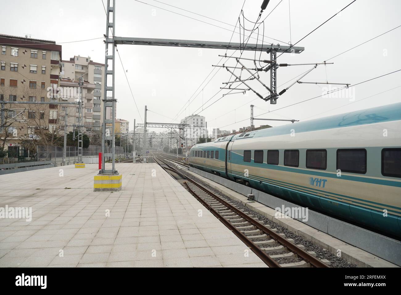 turkey istanbul 12 may 2023. Modern turkish overground metro train or ...