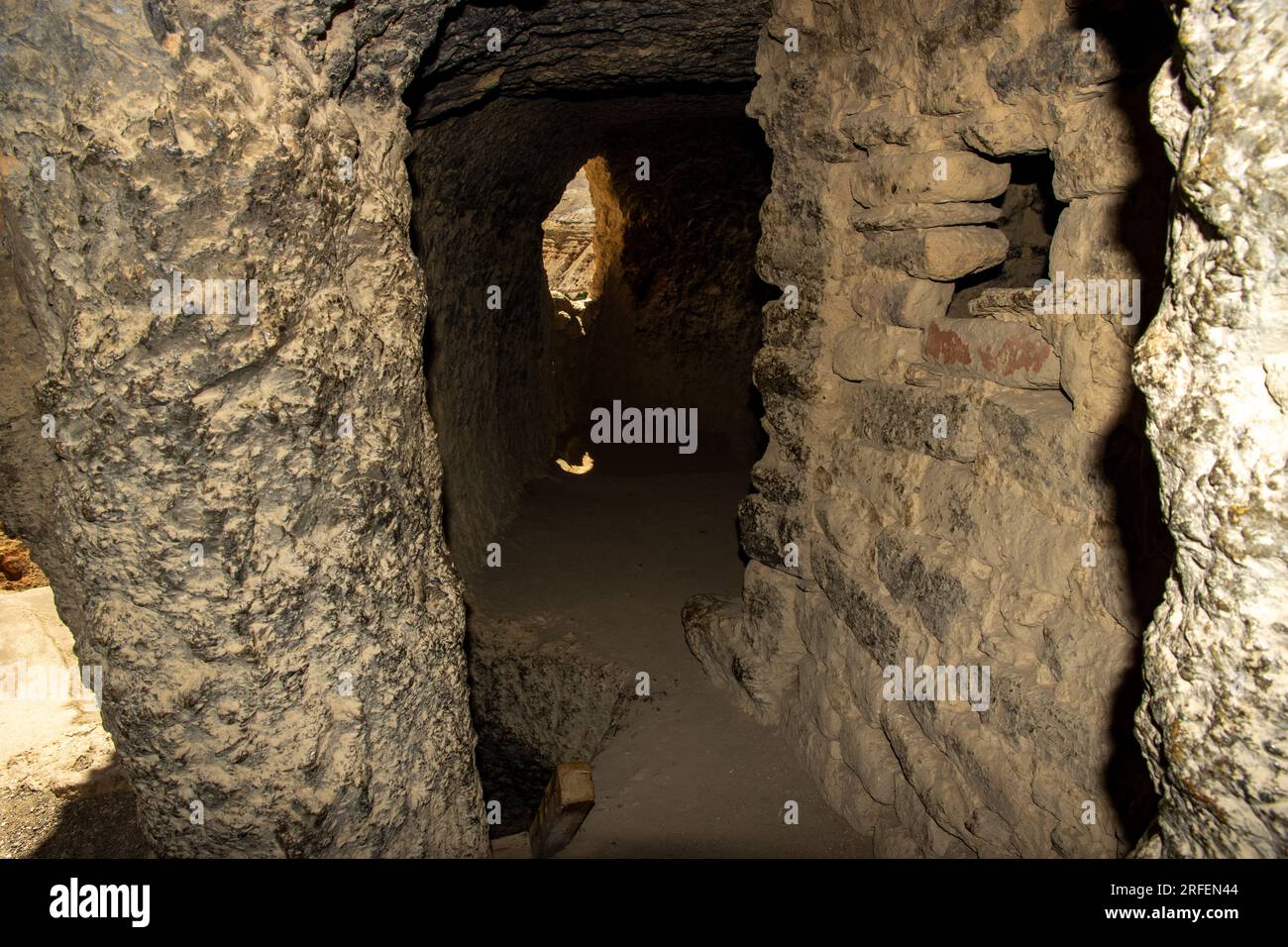 A look inside of Man Made Jhong Cave in Chhoser Village of Upper ...