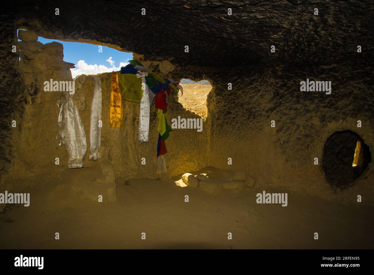 A look inside of Man Made Jhong Cave in Chhoser Village of Upper ...