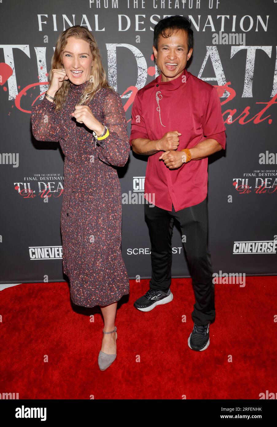 Hollywood, California, USA. 2nd Aug, 2023. Talyn Edelson, D.Y. Sao ...