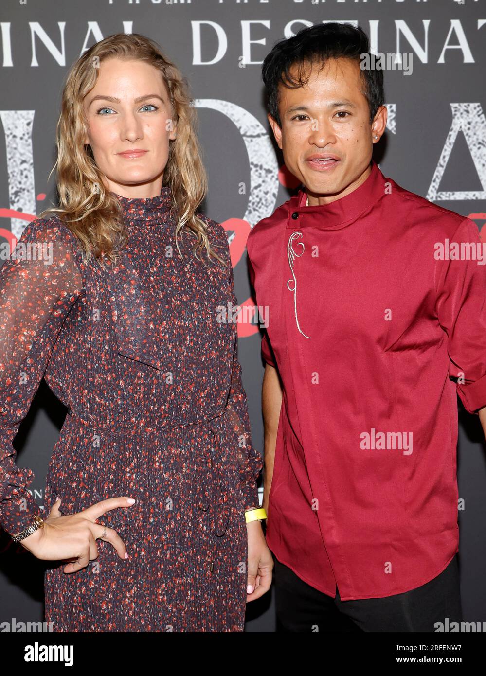 Hollywood, California, USA. 2nd Aug, 2023. Talyn Edelson, D.Y. Sao ...