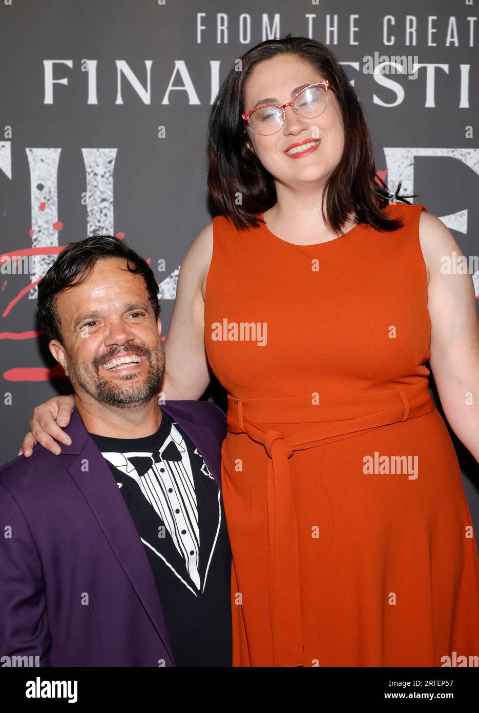 Hollywood, California, USA. 2nd Aug, 2023. Pancho Moler, Emily Moler ...