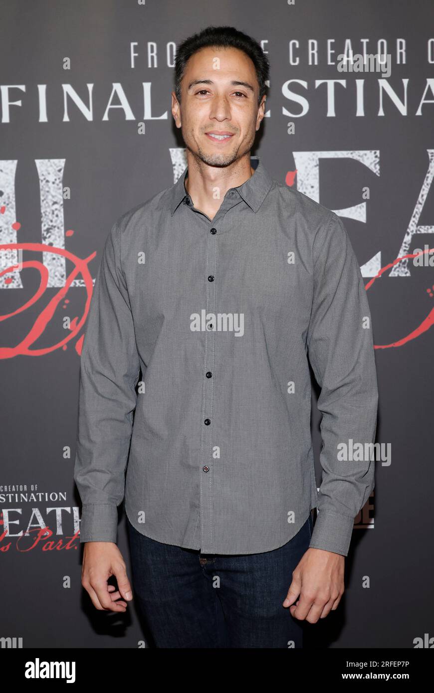 Hollywood, California, USA. 2nd Aug, 2023. Adam Cabrera. Screamfest ...