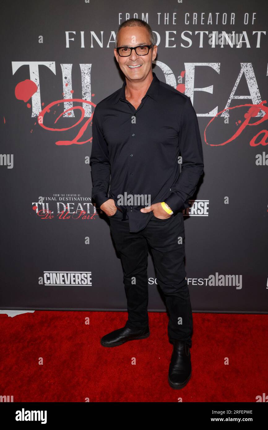 Hollywood, California, USA. 2nd Aug, 2023. Billy Gallo. Screamfest ...