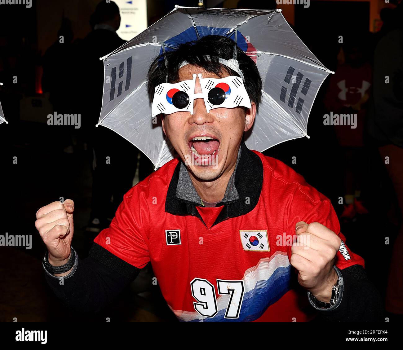 Korean fans prior to the FIFA Women's World Cup 2023 Group H South ...