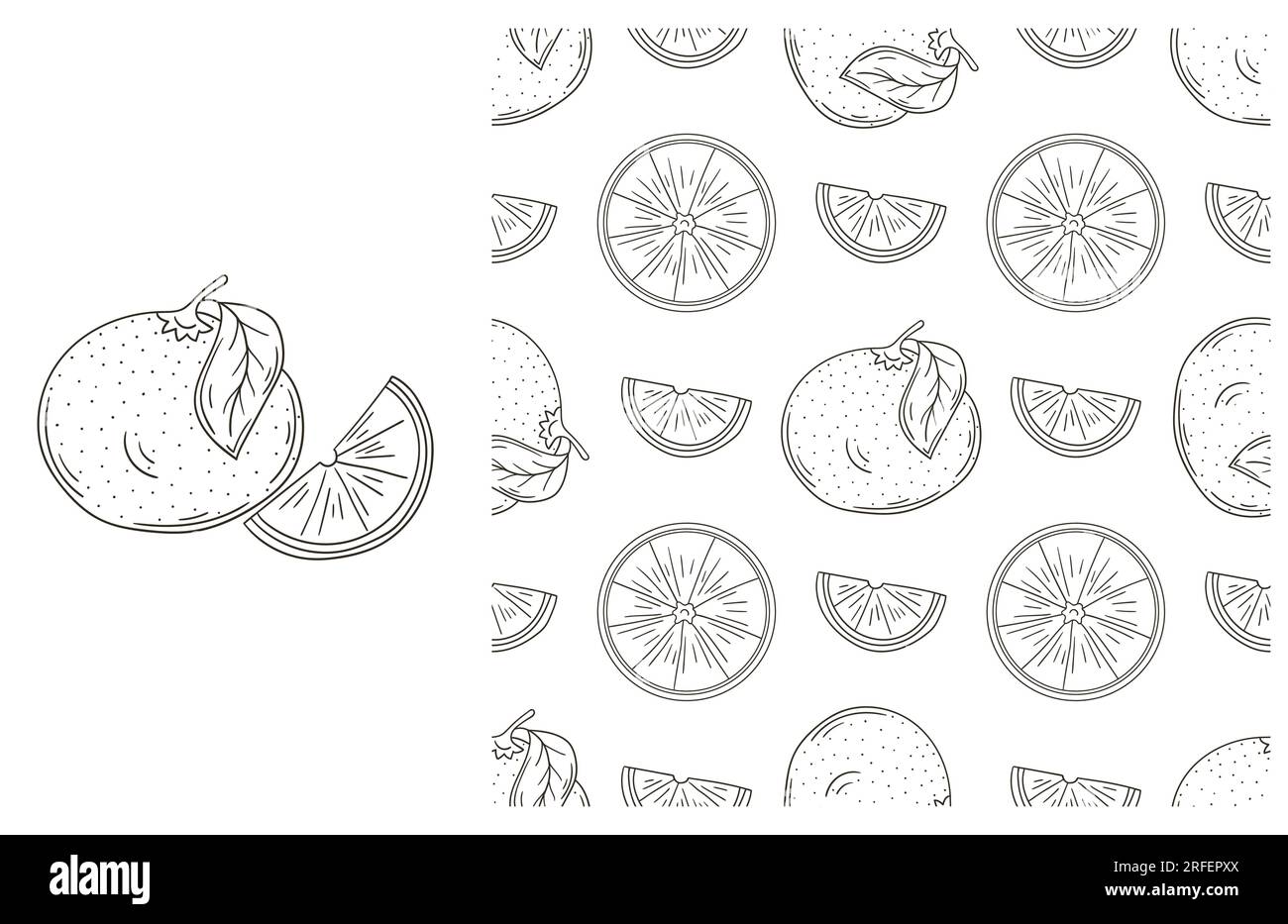 Red and orange colouring Stock Vector Images - Alamy