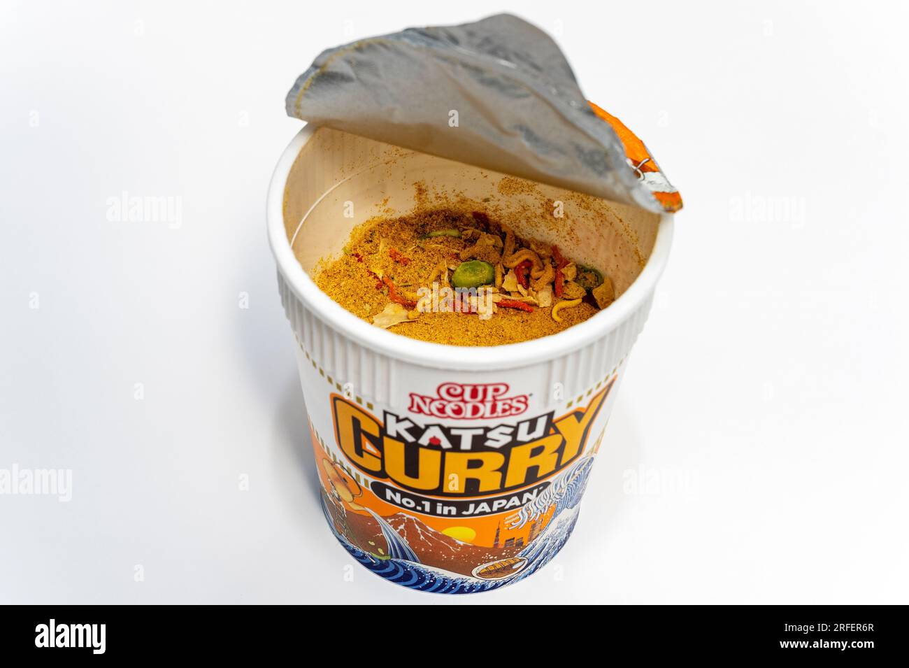 Cup noodles cats curry hi-res stock photography and images - Alamy