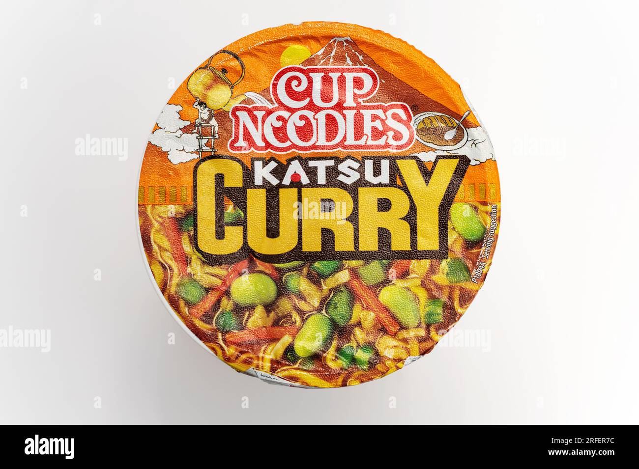 Cup noodles cats curry hi-res stock photography and images - Alamy