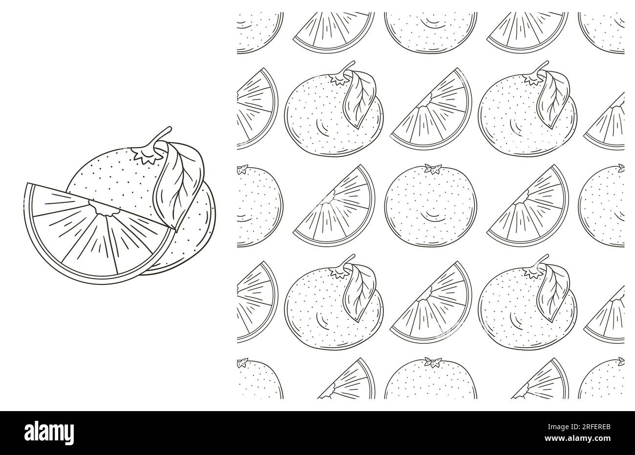 Red and orange colouring Stock Vector Images - Alamy