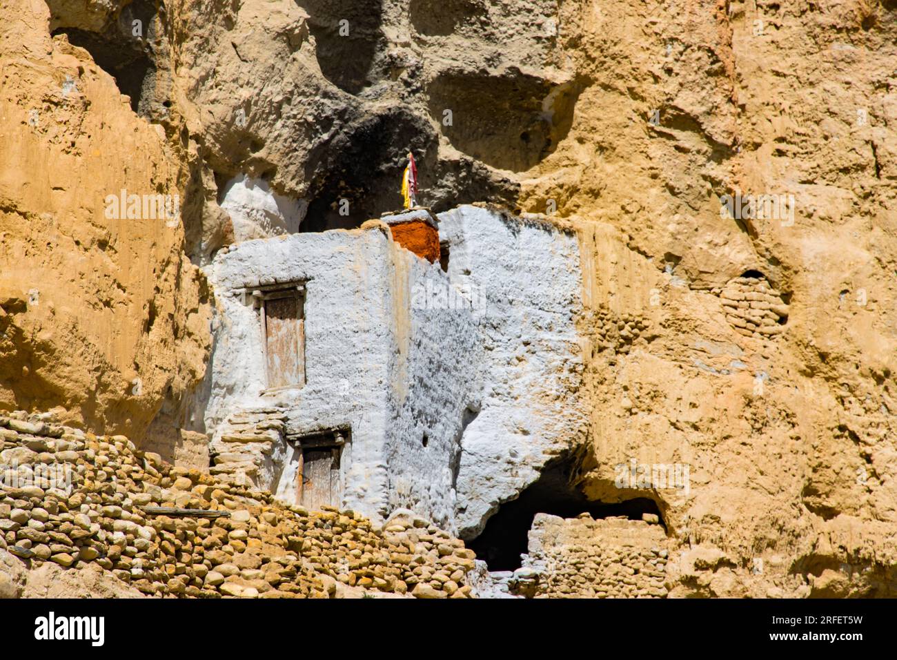 Chhoser Cave Civilization and Museum and Hotel in a Man Made Cave in ...