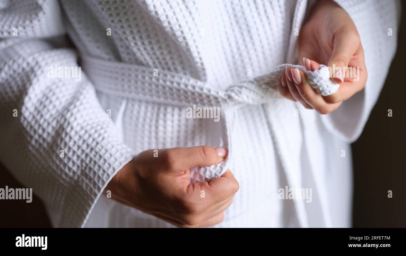 Dressing gown belt hi-res stock photography and images - Alamy