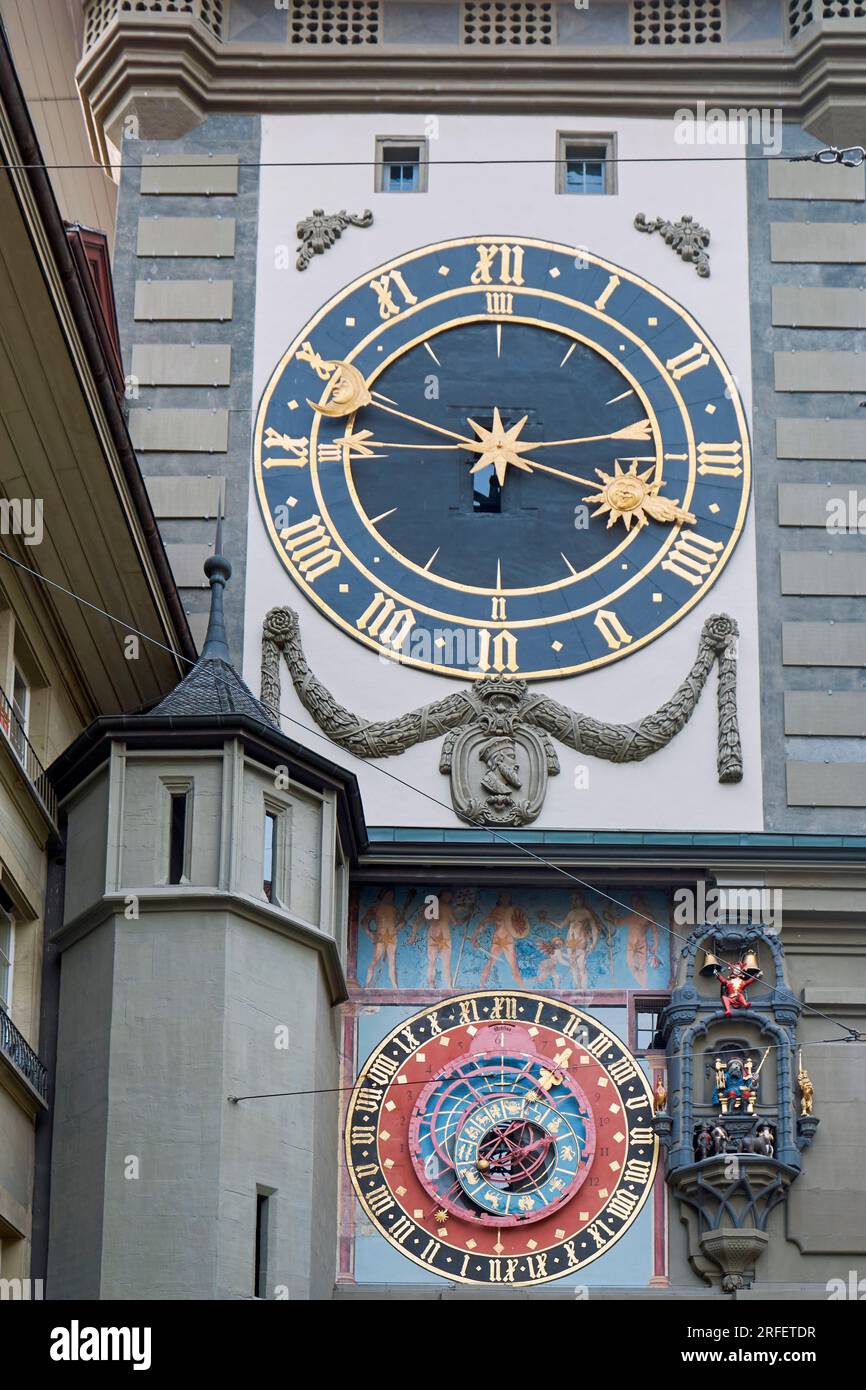 Switzerland, Canton of Berne, Berne, old town listed as World Heritage ...