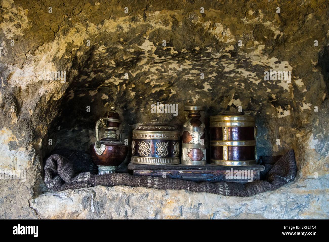 Chhoser Cave Civilization and Museum and Hotel in a Man Made Cave in ...