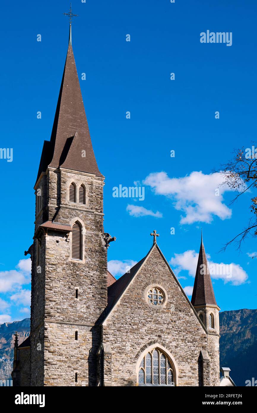 Interlaken catholic church hi-res stock photography and images - Alamy