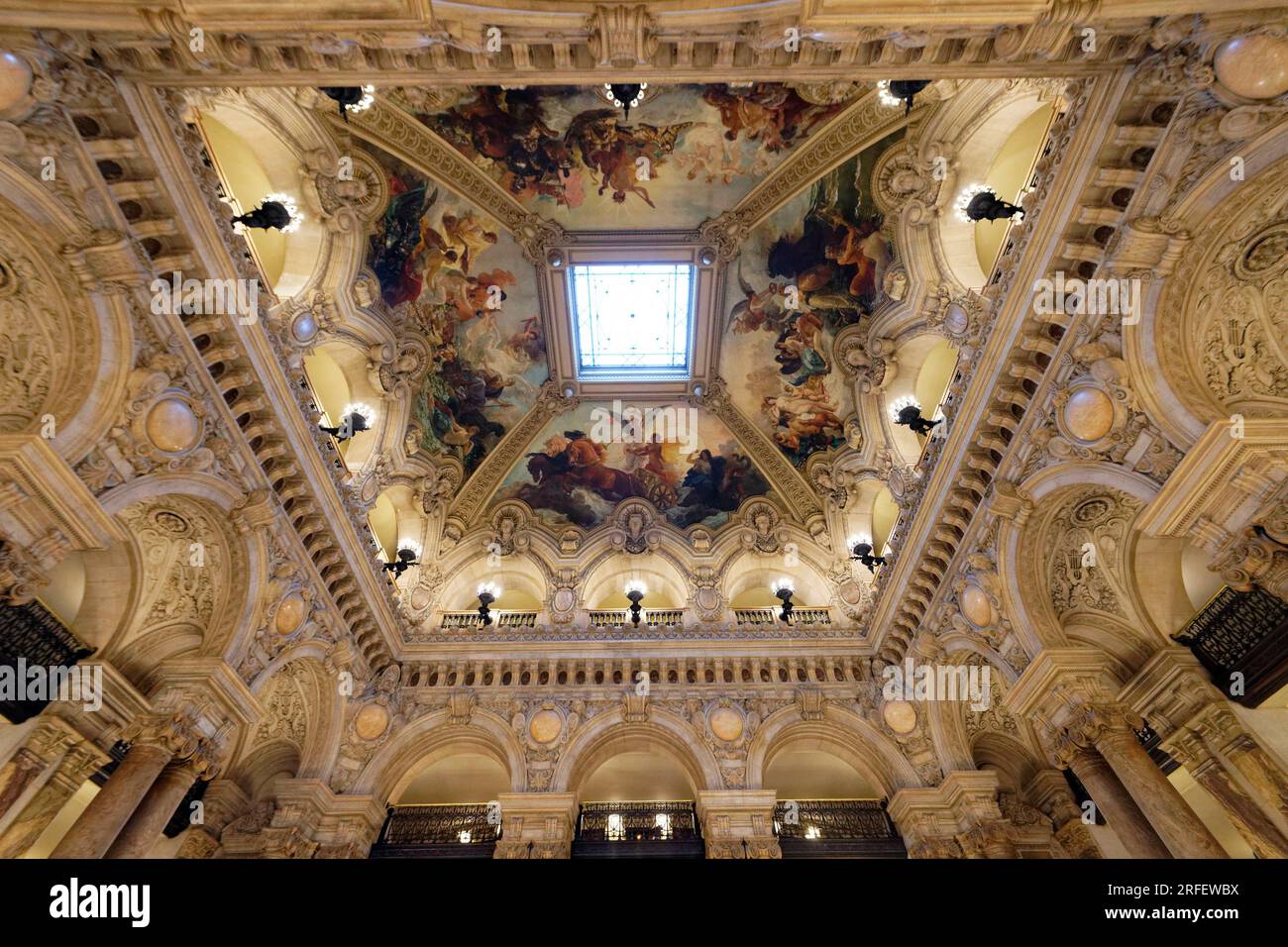 France, Paris, the Garnier Opera house Stock Photo - Alamy