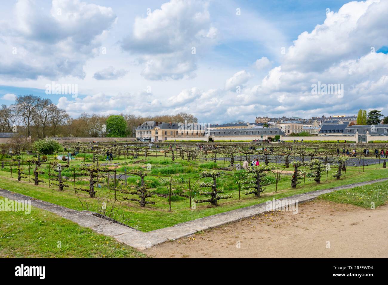 France, Yvelines, Versailles, UNESCO World Heritage Site, the king’s ...
