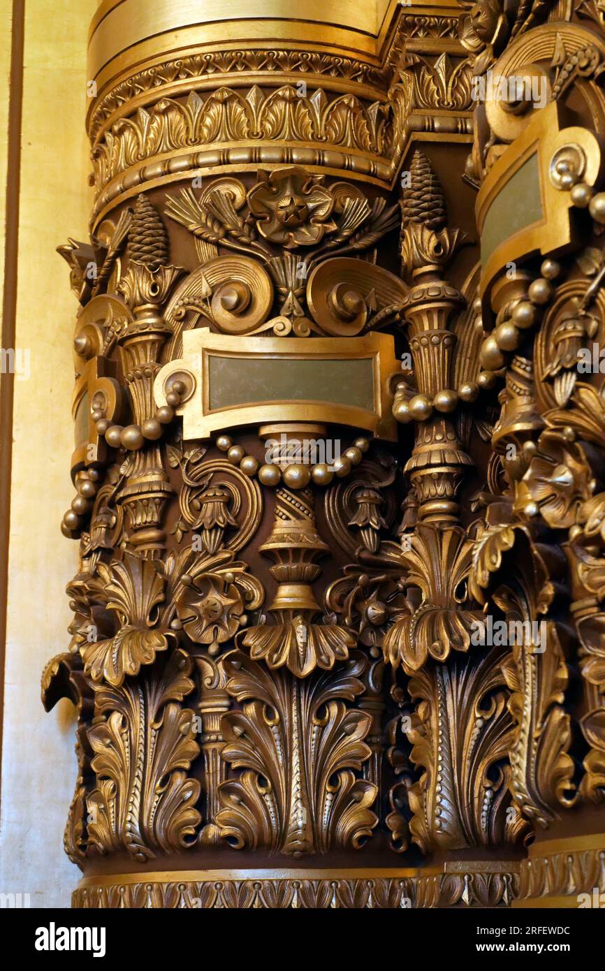 France, Paris, the Garnier Opera house, the Grand Foyer Stock Photo - Alamy