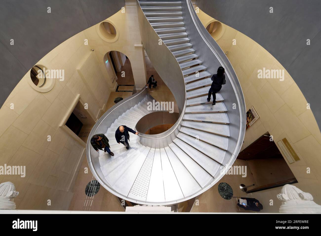 France, Paris, National Library of France, Richelieu site, revolving ...