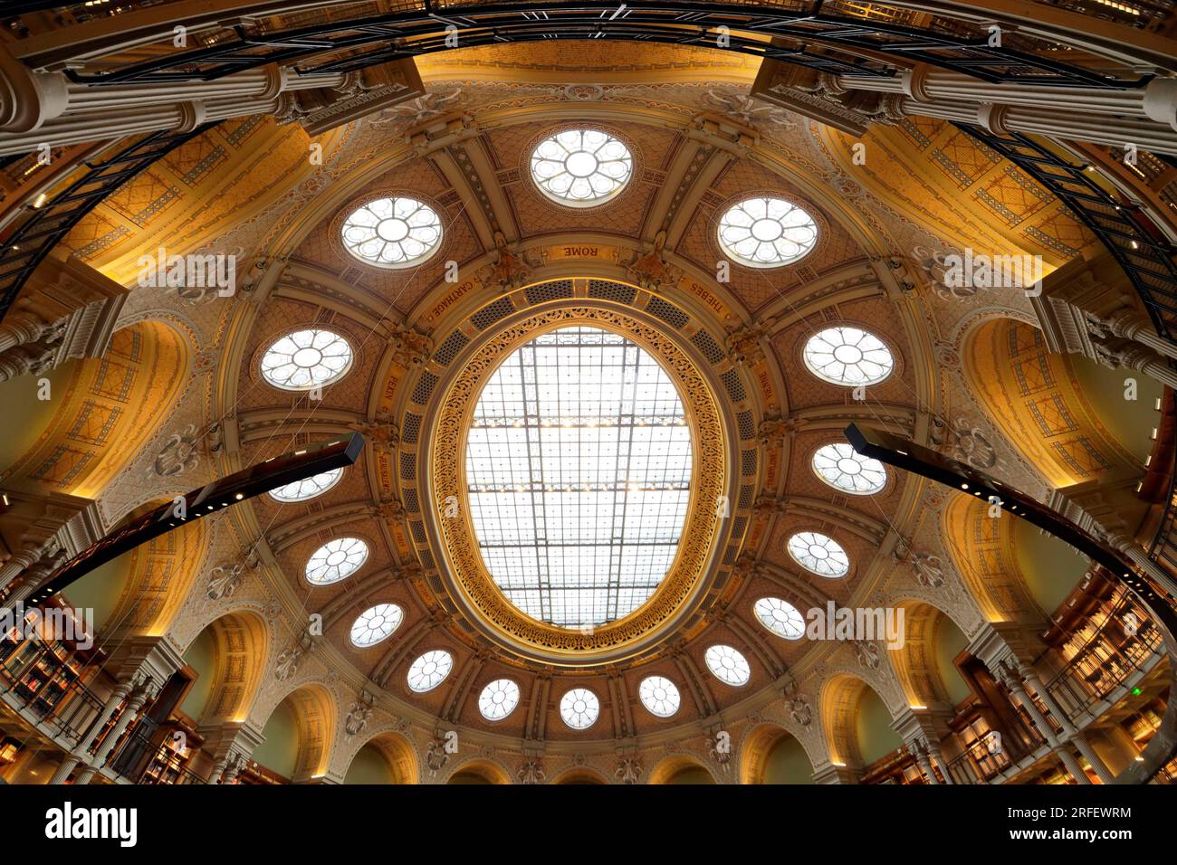 France, Paris, National Library of France, Richelieu site, la salle ...