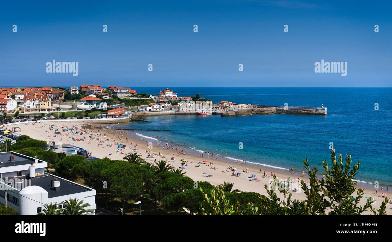 Comillas beach cantabria spain hi-res stock photography and images - Alamy