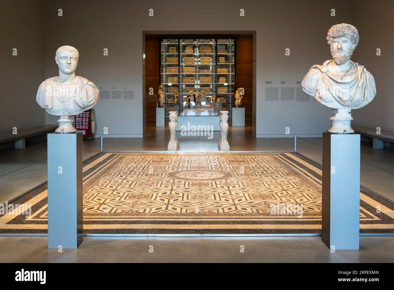 France, Aude, Narbonne, Narbo Via Museum, Archaeological Museum ...