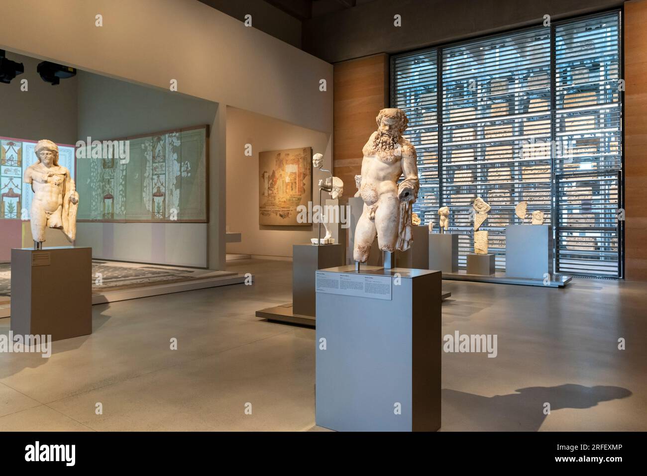 France, Aude, Narbonne, Narbo Via Museum, Archaeological Museum ...