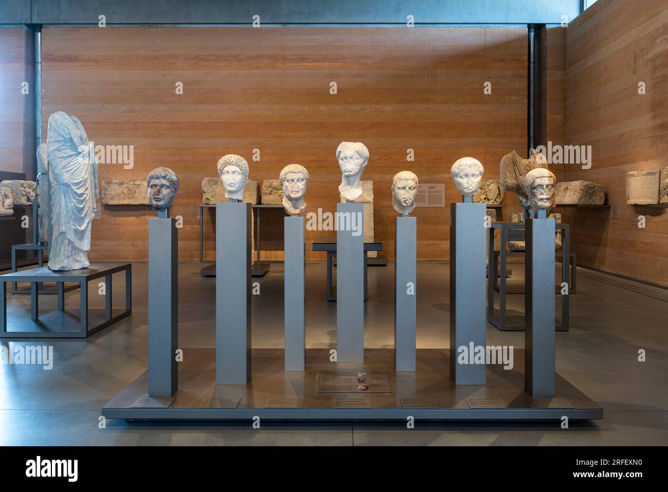 France, Aude, Narbonne, Narbo Via Museum, Archaeological Museum ...