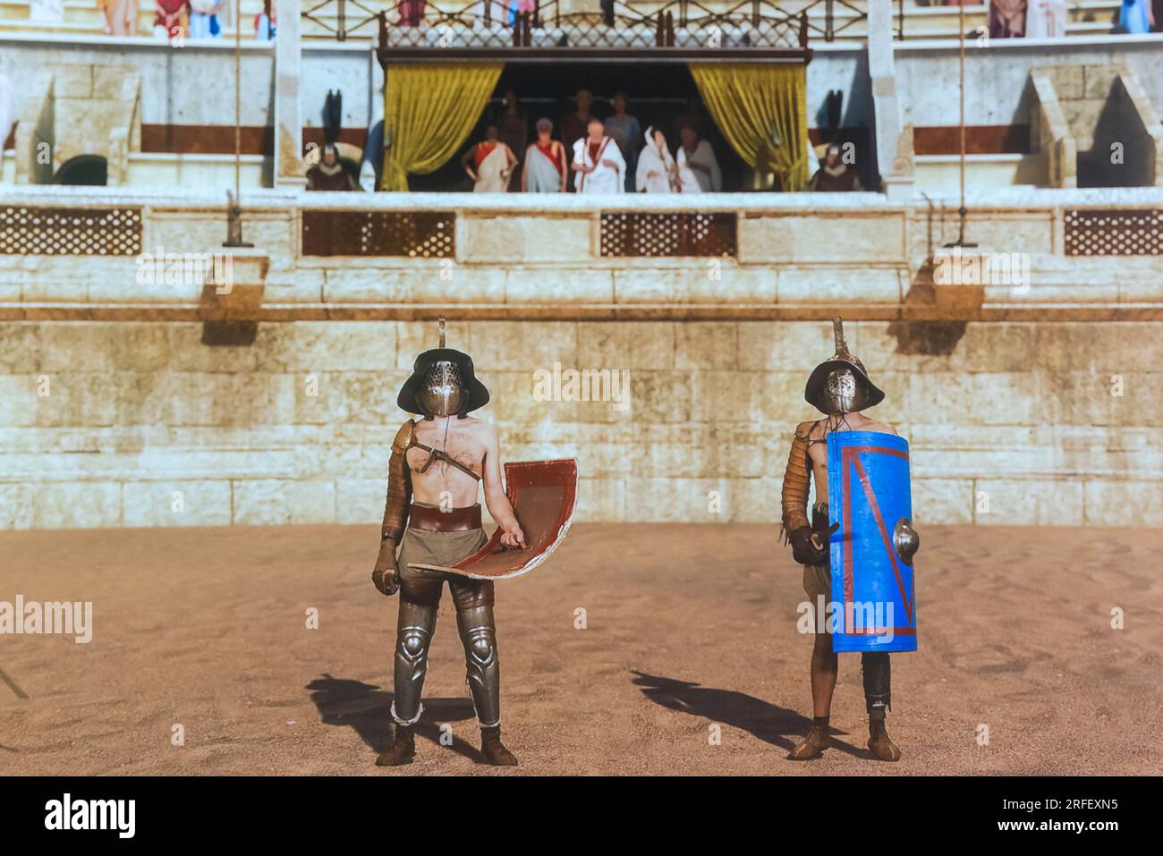 France, Aude, Narbonne, Narbo Via Museum, Archaeological Museum ...