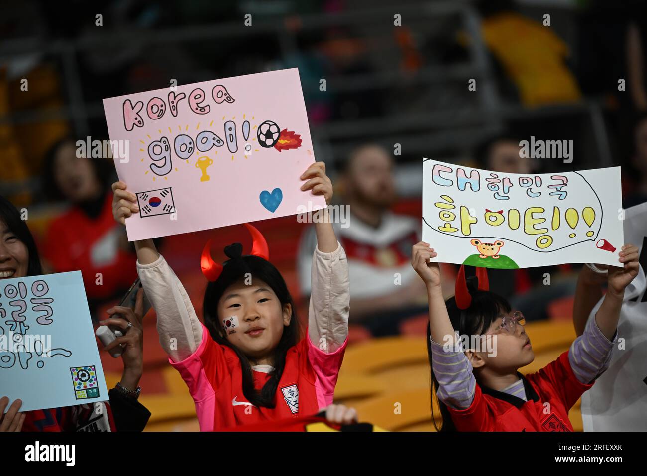 Brisbane, Australia. 03rd Aug, 2023. Soccer, Women: World Cup, South ...