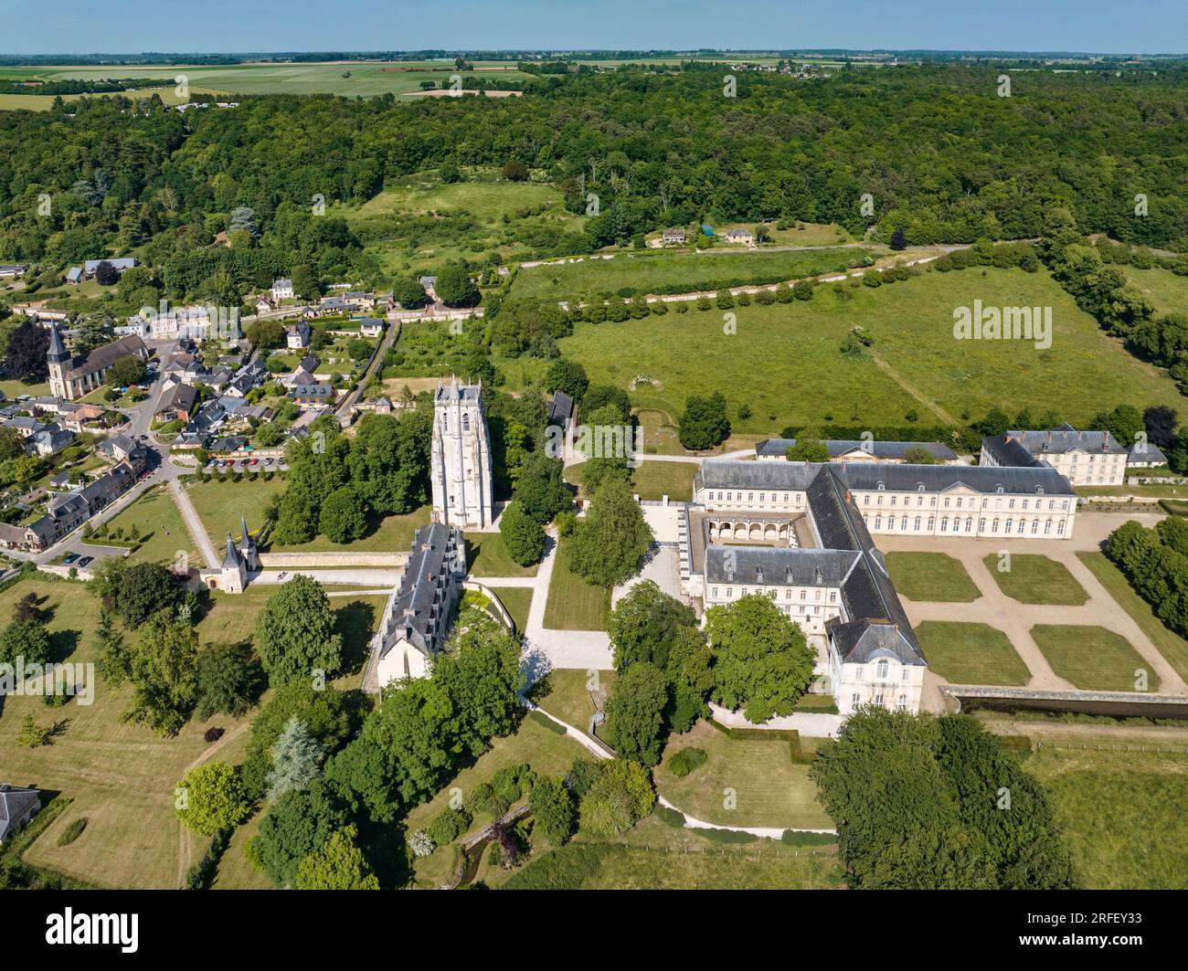 France, Haute Normandie, Eure, Le Bec Hellouin, labeled The Most ...