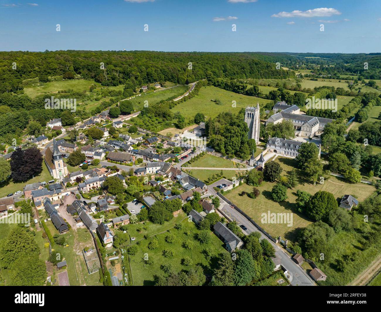France, Haute Normandie, Eure, Le Bec Hellouin, labeled The Most ...