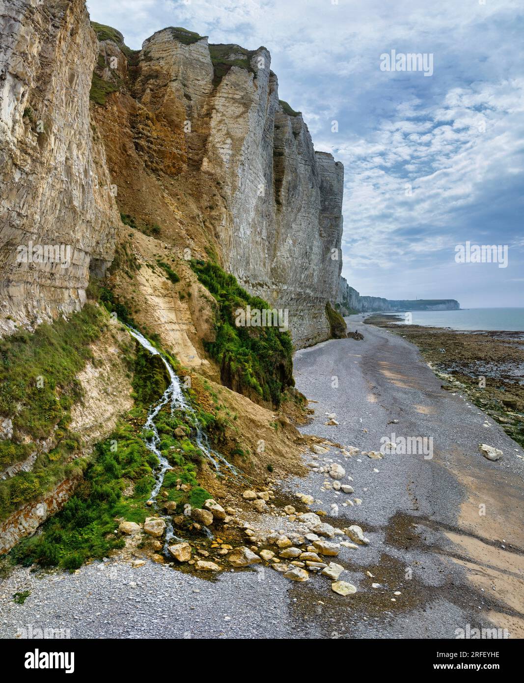 France, Normandy, Seine Maritime, Saint Leonard, Valleuse de Grainval ...