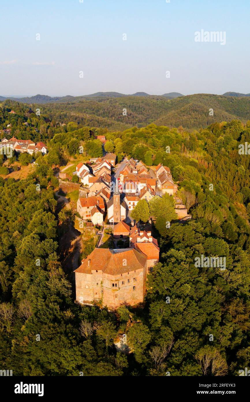 France, Bas Rhin, Parc regional des Vosges du nord (Northern Vosges ...