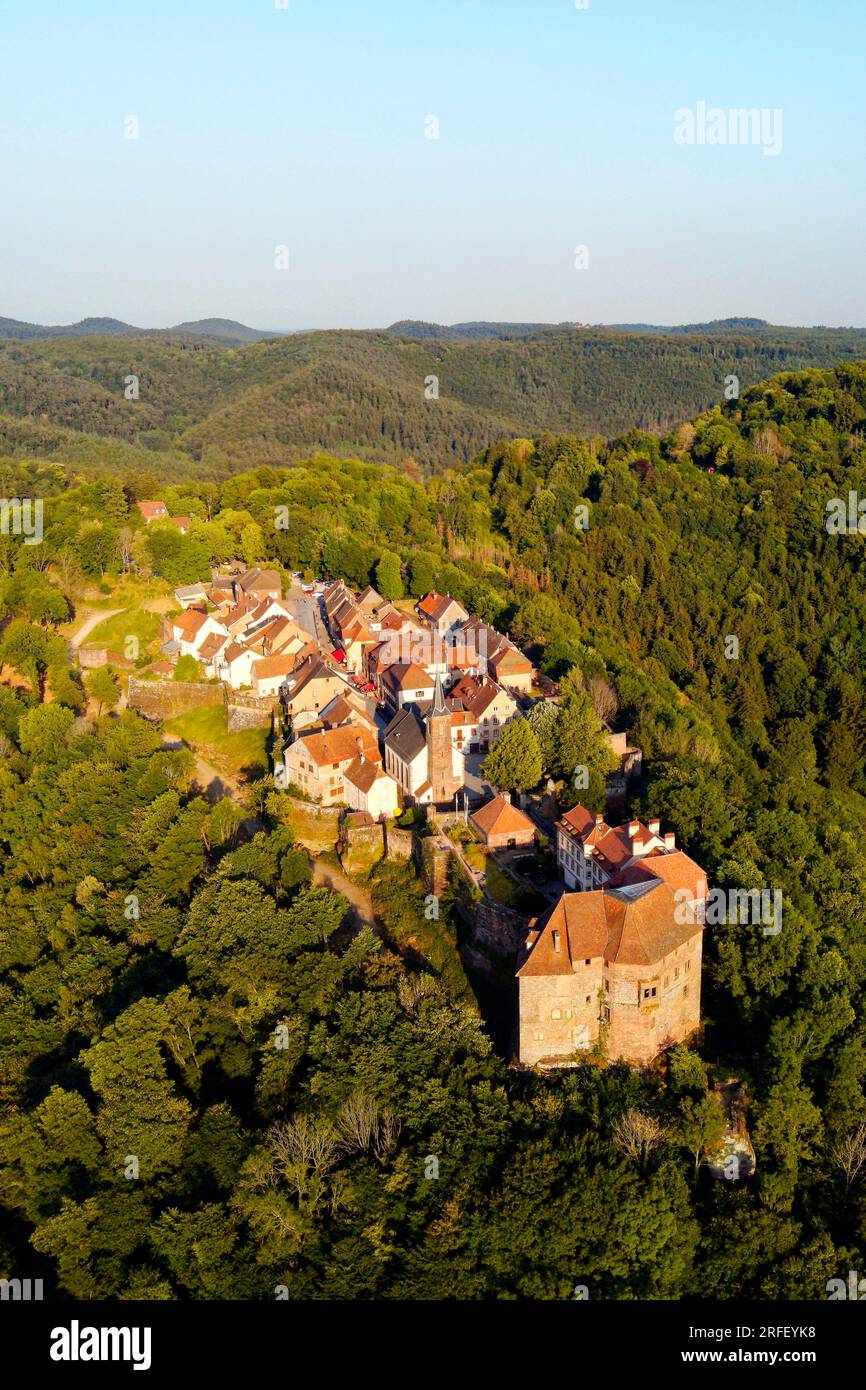 France, Bas Rhin, Parc regional des Vosges du nord (Northern Vosges ...