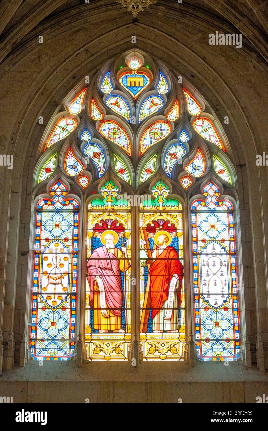 France, Loiret, Loire Valley listed as World Heritage by UNESCO, Clery ...