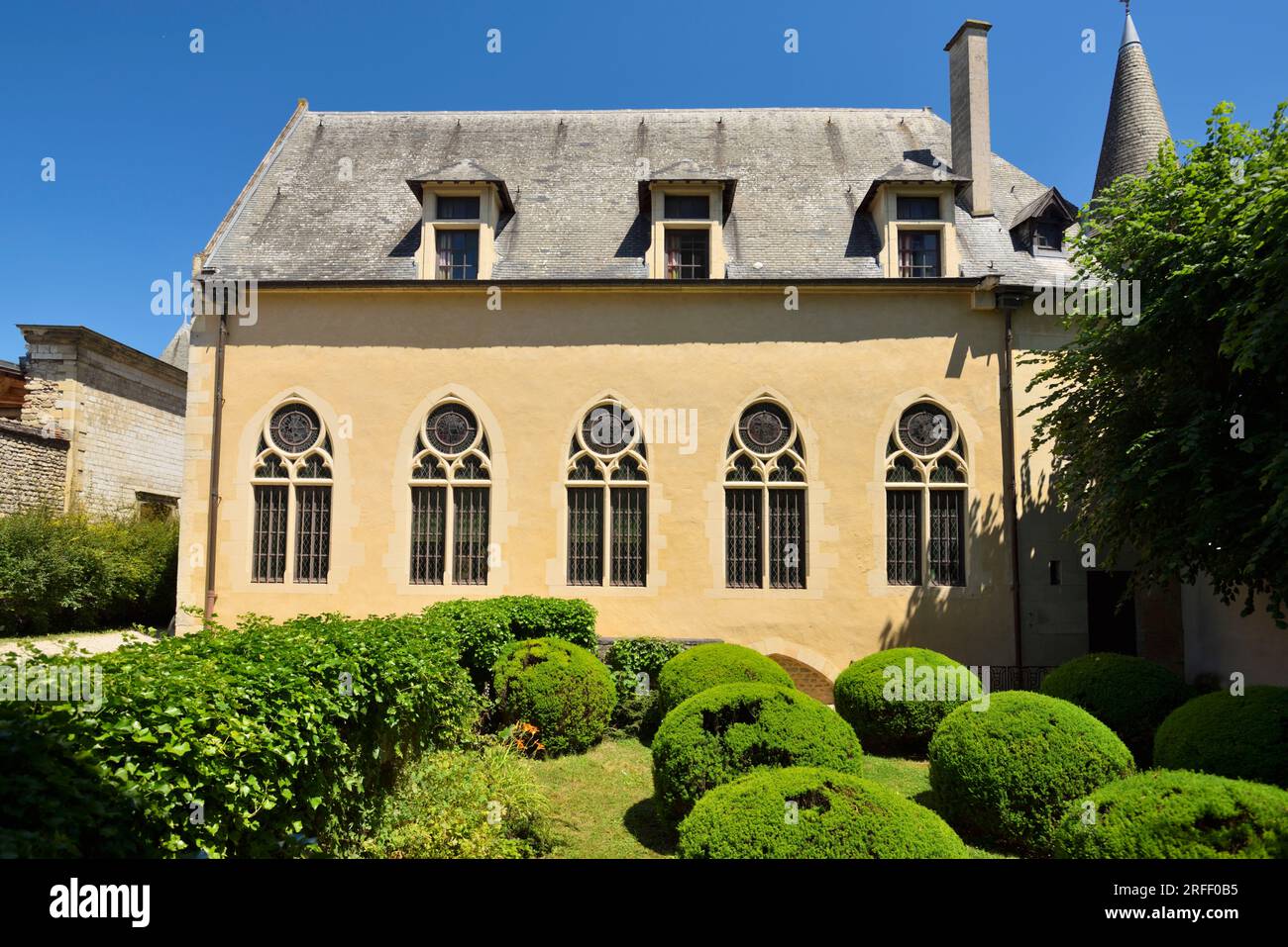 France, Marne, Reims, Museum-Hotel Le Vergeur, private museum in 13th ...