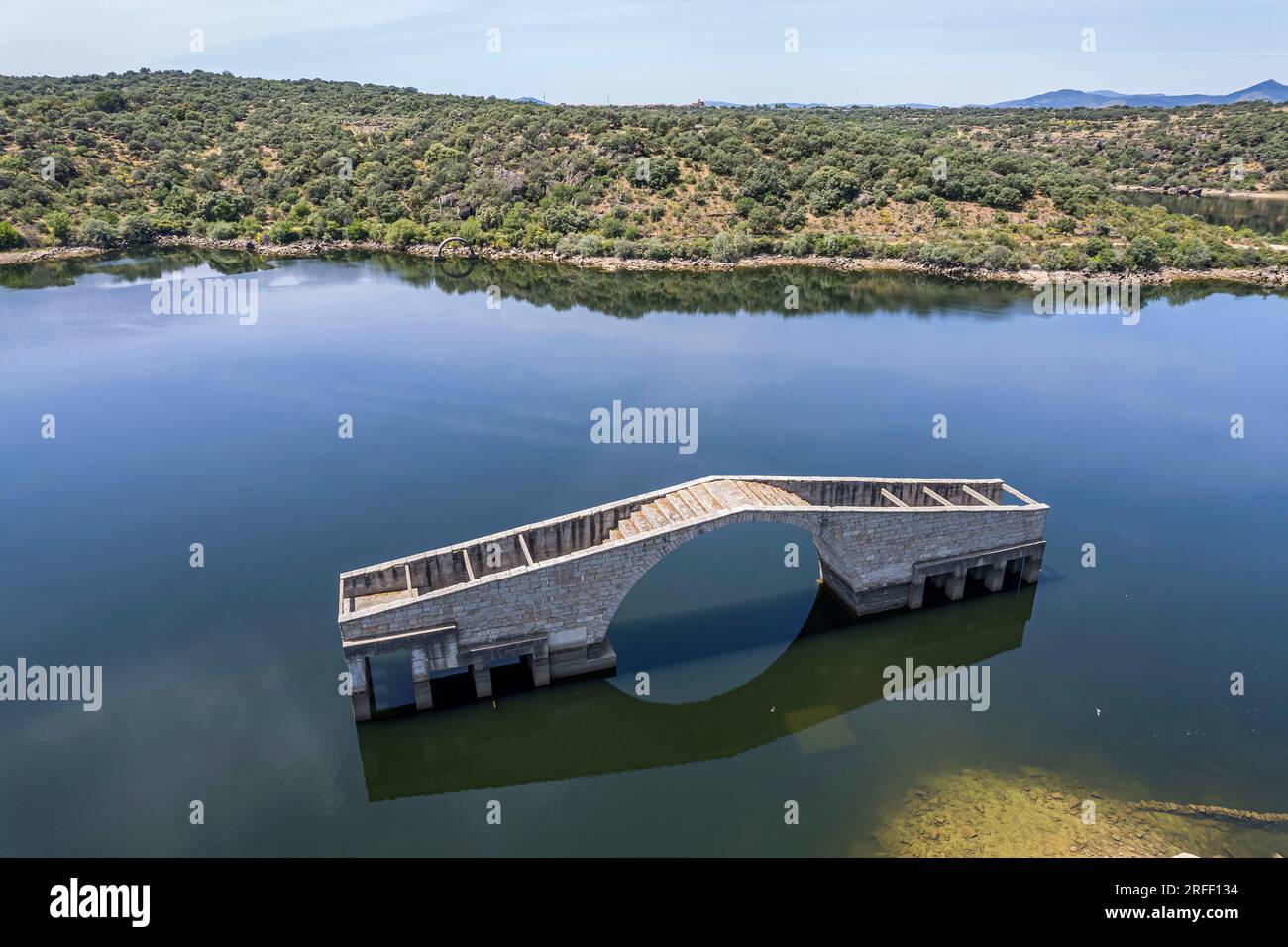 Aerial bridge spain hi-res stock photography and images - Alamy