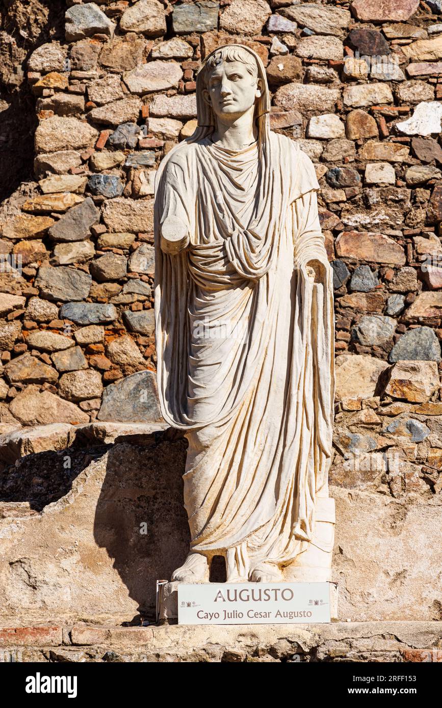 Spain, Extremadura, Merida, Archaeological Ensemble of Merida listed as ...