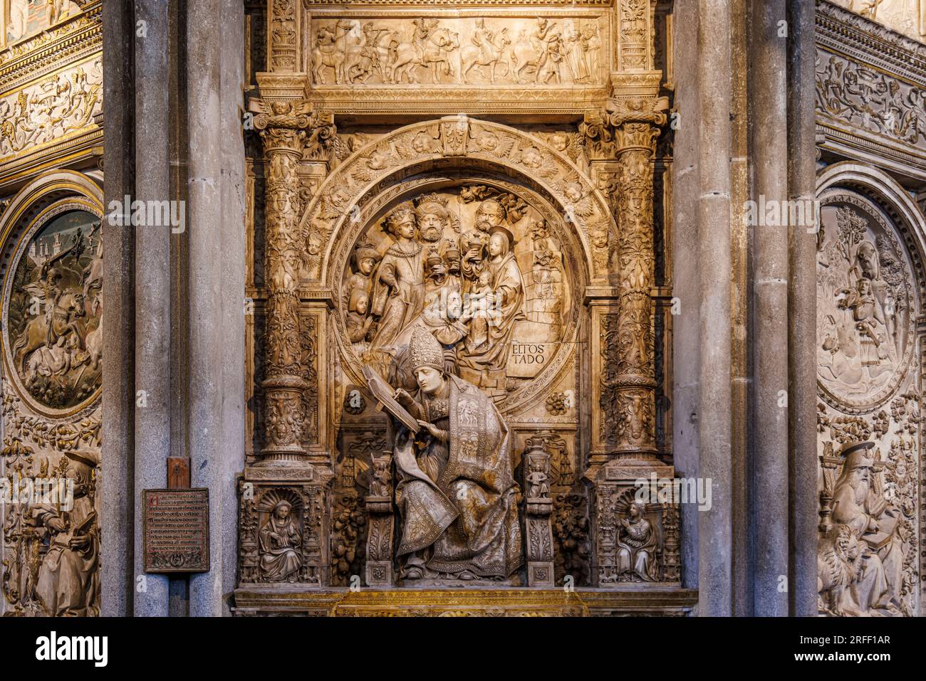 Spain, Castile and Leon, Avila, Old Town of Avila with its Extra-Muros ...