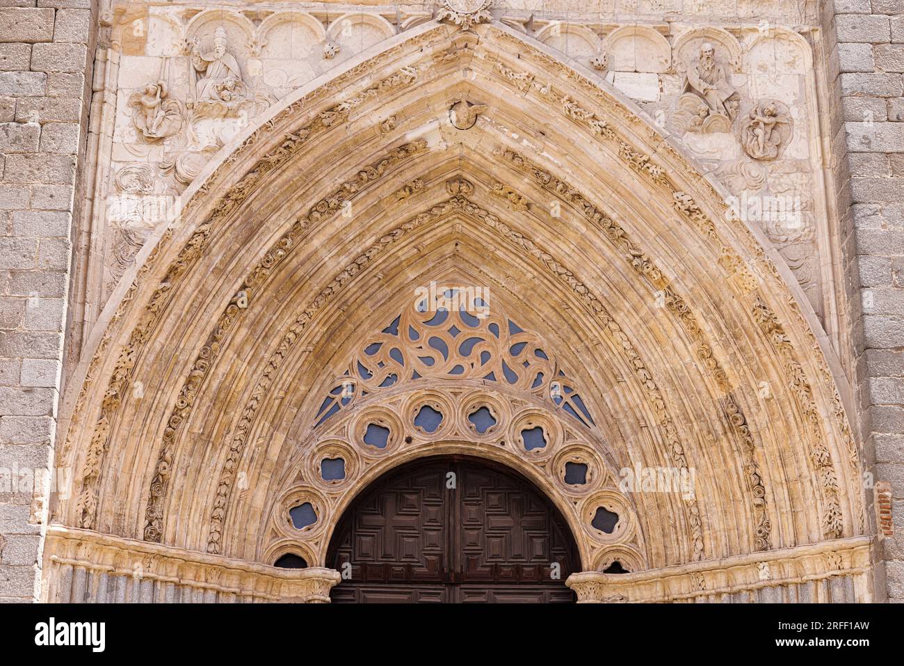 Spain, Castile and Leon, Avila, Old Town of Avila with its Extra-Muros ...